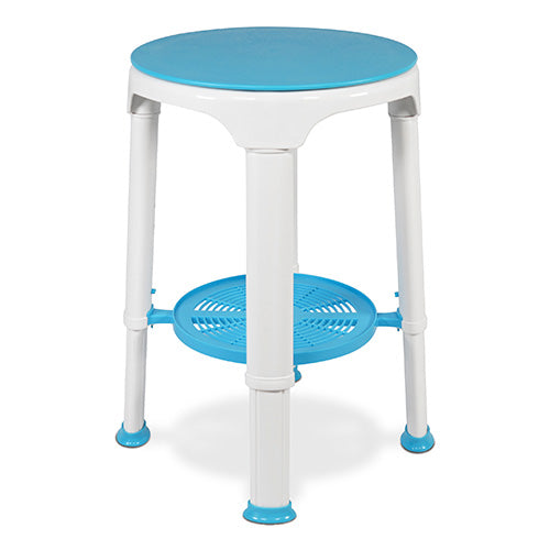 Shower Stool with Rotating Seat and Shelf | Mounties Care Mobility ...