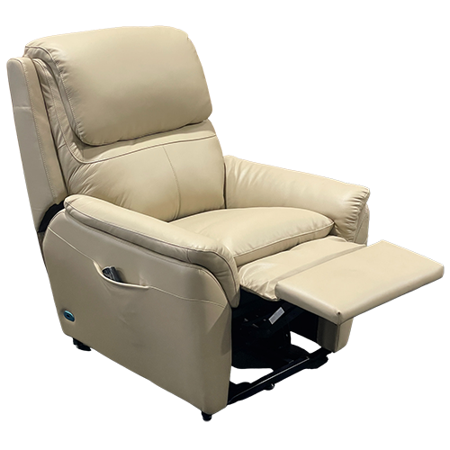 Coolum Zero Gravity Rise Recline Chair - Chalk | Mounties Care Mobility ...